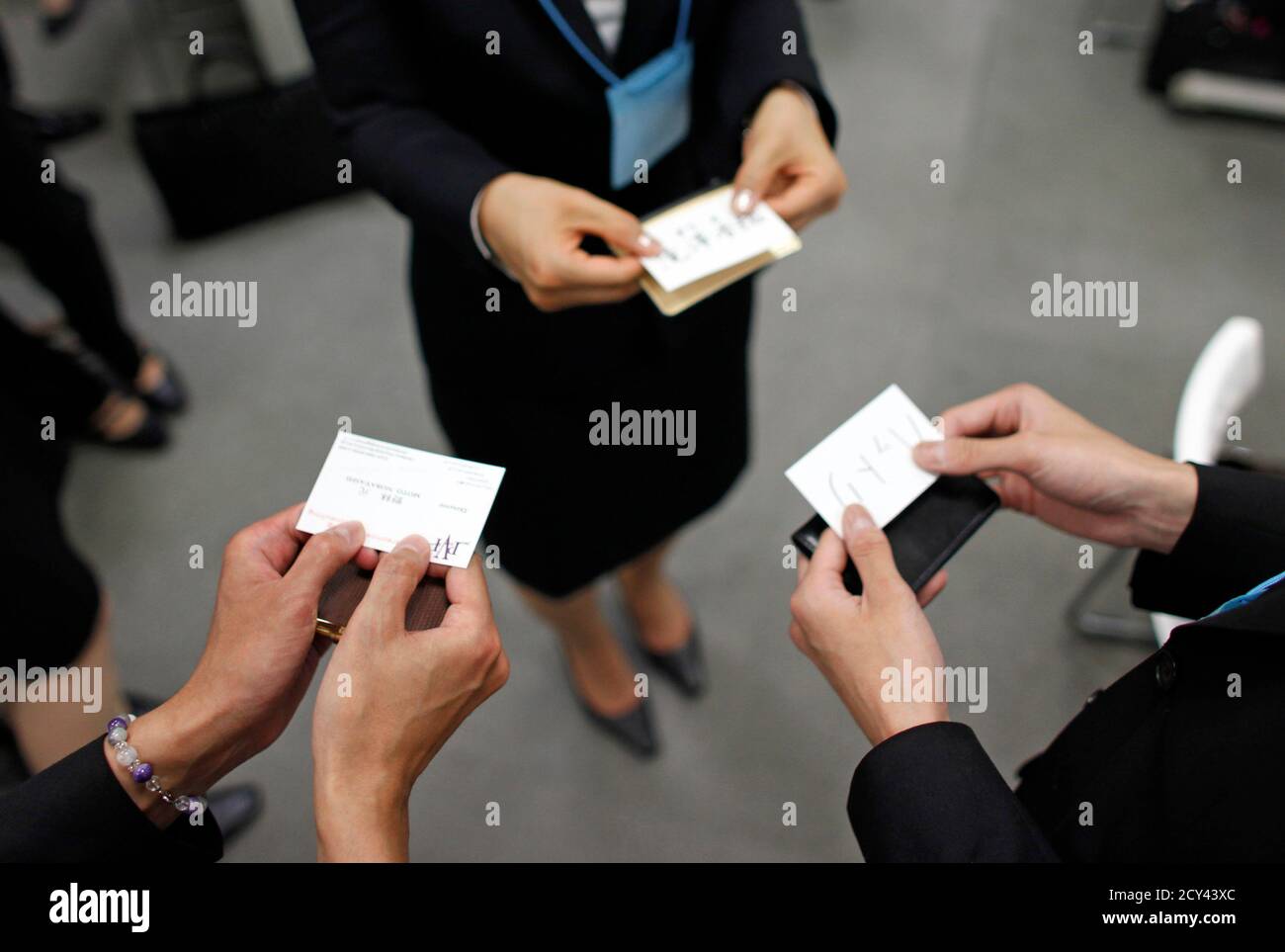 Swapping cards hi-res stock photography and images - Alamy