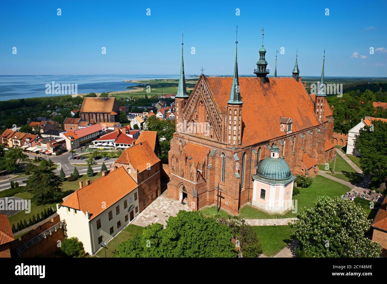 Frombork Cathedral, famous church where Copernicus work in Poland ...