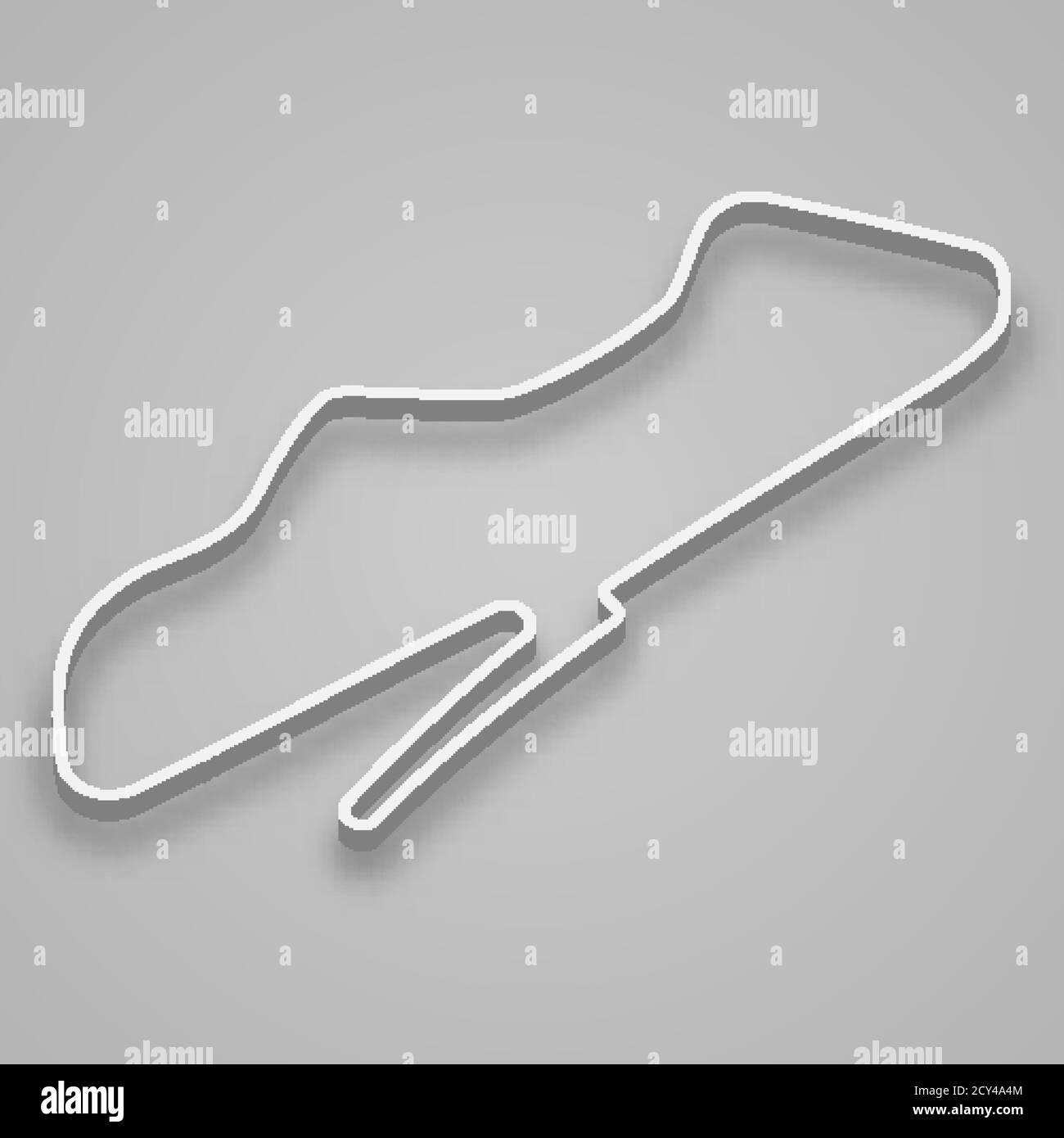 Donington circuit Stock Vector Images - Alamy