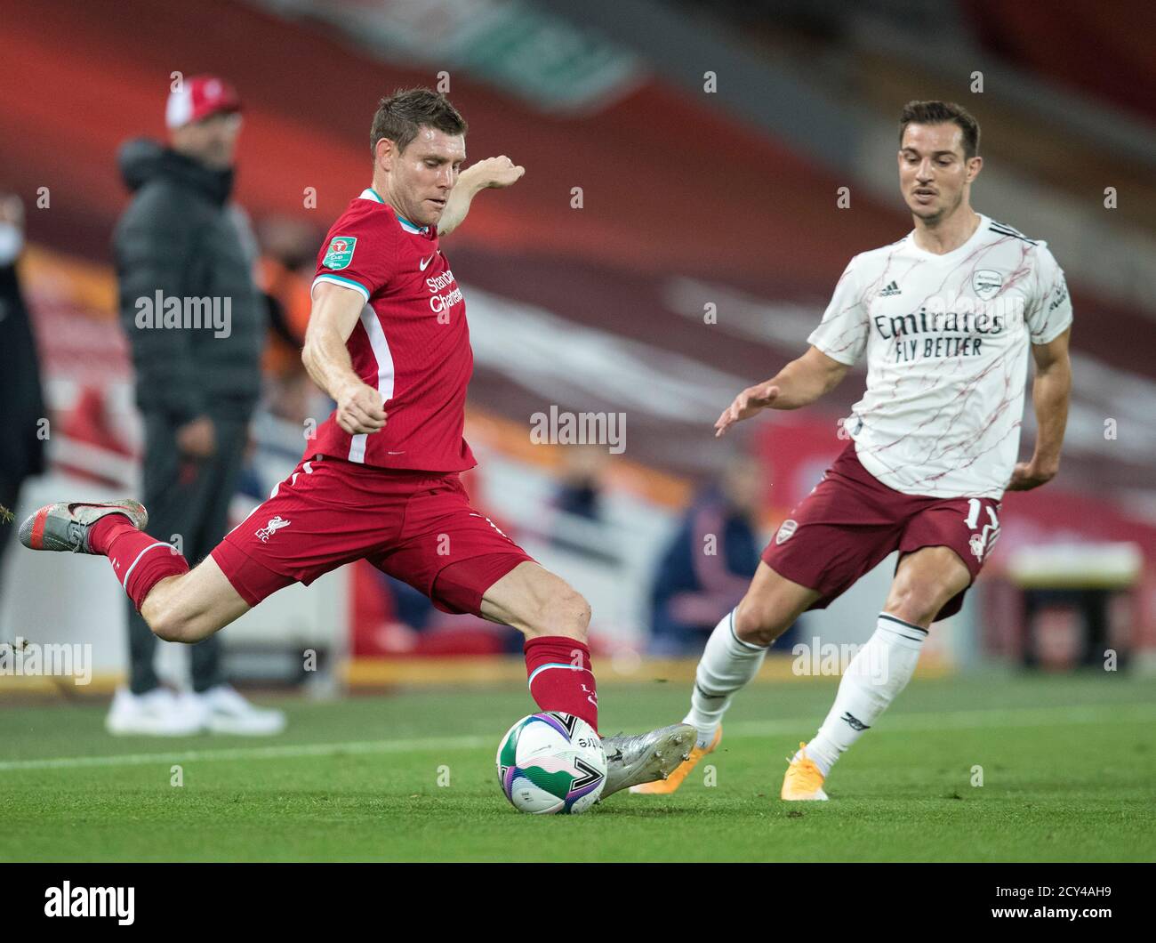 Anfield, Liverpool, Merseyside, UK. 1st Oct, 2020. English Football ...
