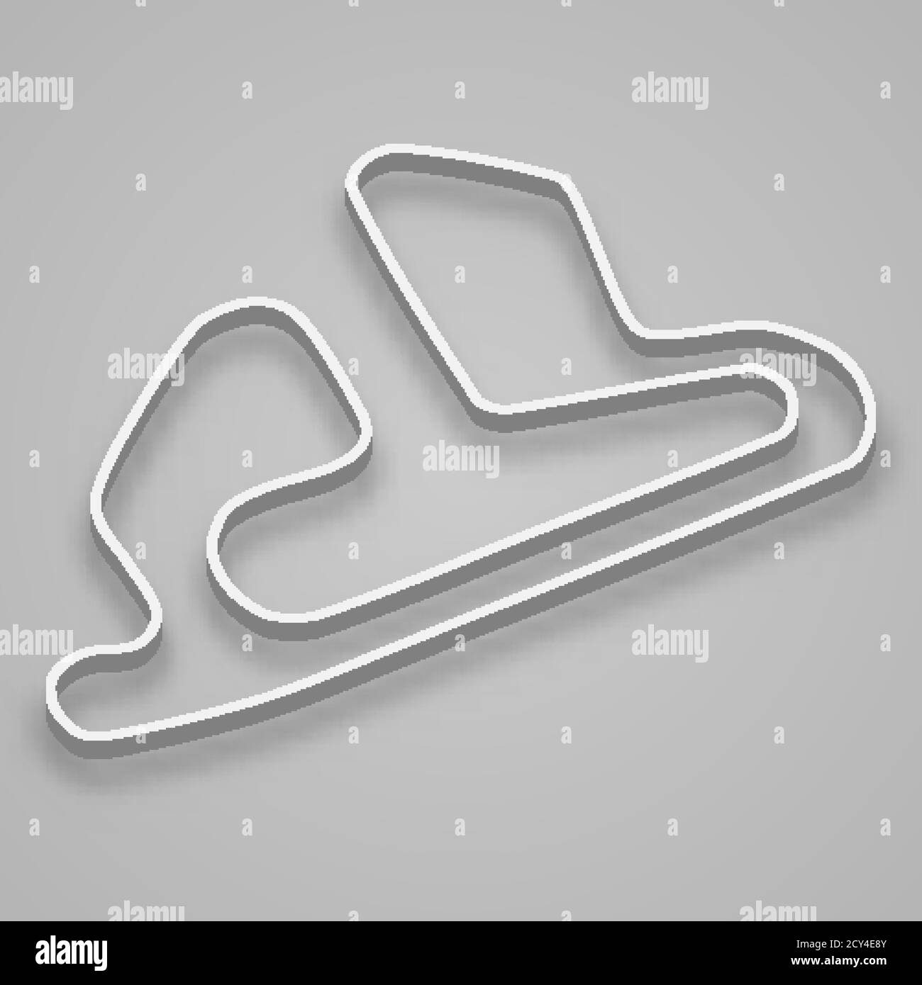 Rio de Janeiro Circuit for motorsport and autosport. Brazil Grand prix ...