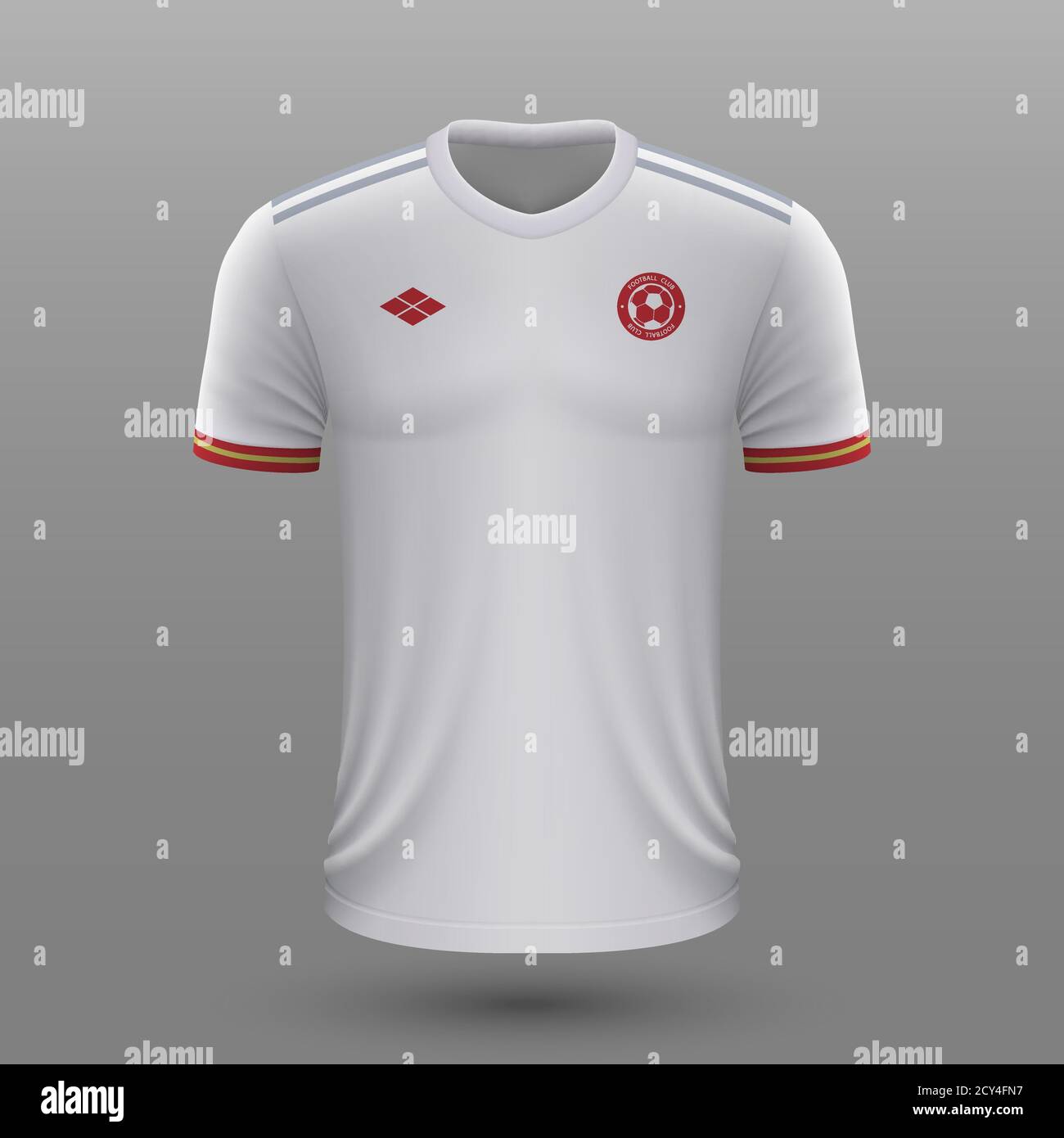 Spain Football Shirt Stock Vector Images - Alamy