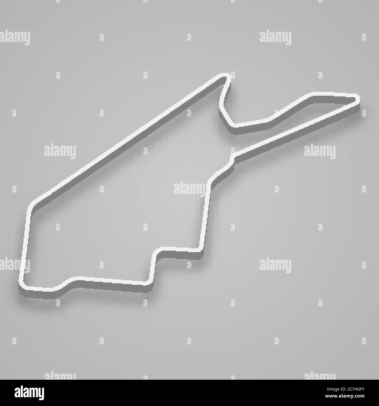 Adelaide street circuit Stock Vector Images - Alamy