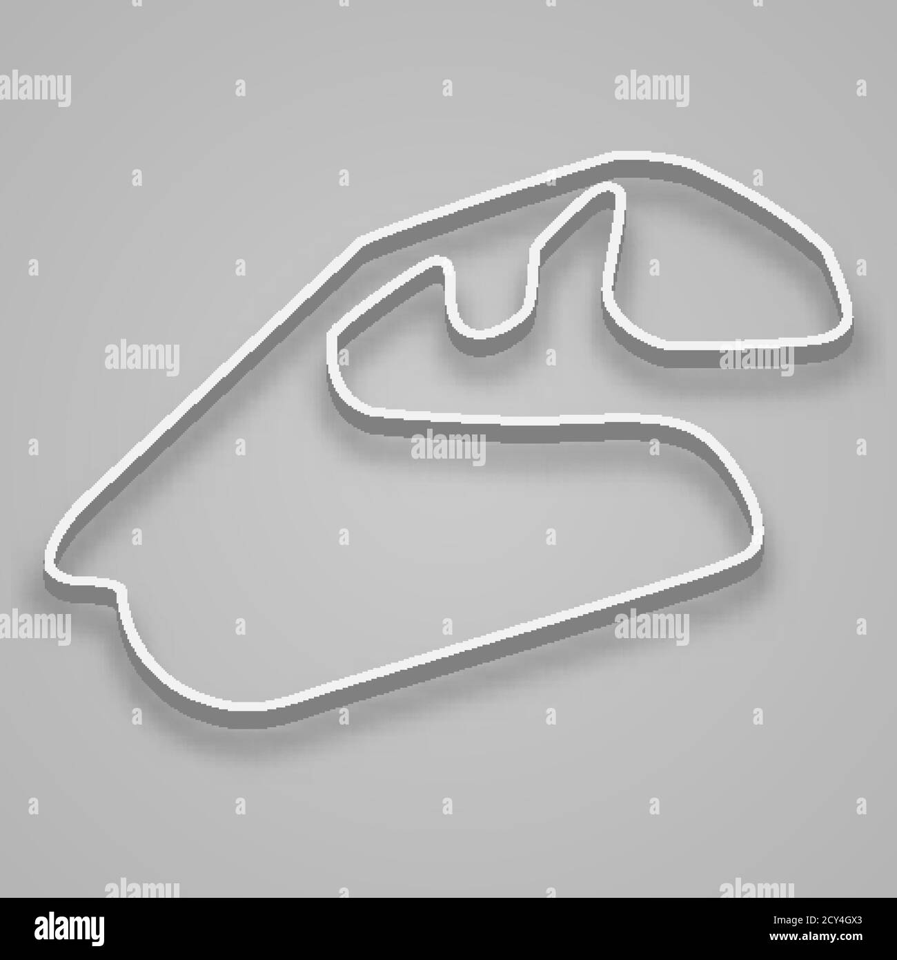 Interlagos Circuit for motorsport and autosport. Brazil Grand prix race ...