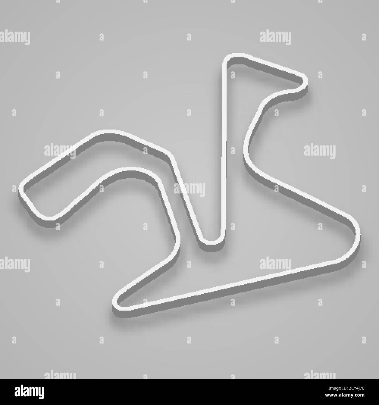 Jerez Circuit for motorsport and autosport. Spain Grand prix race track ...