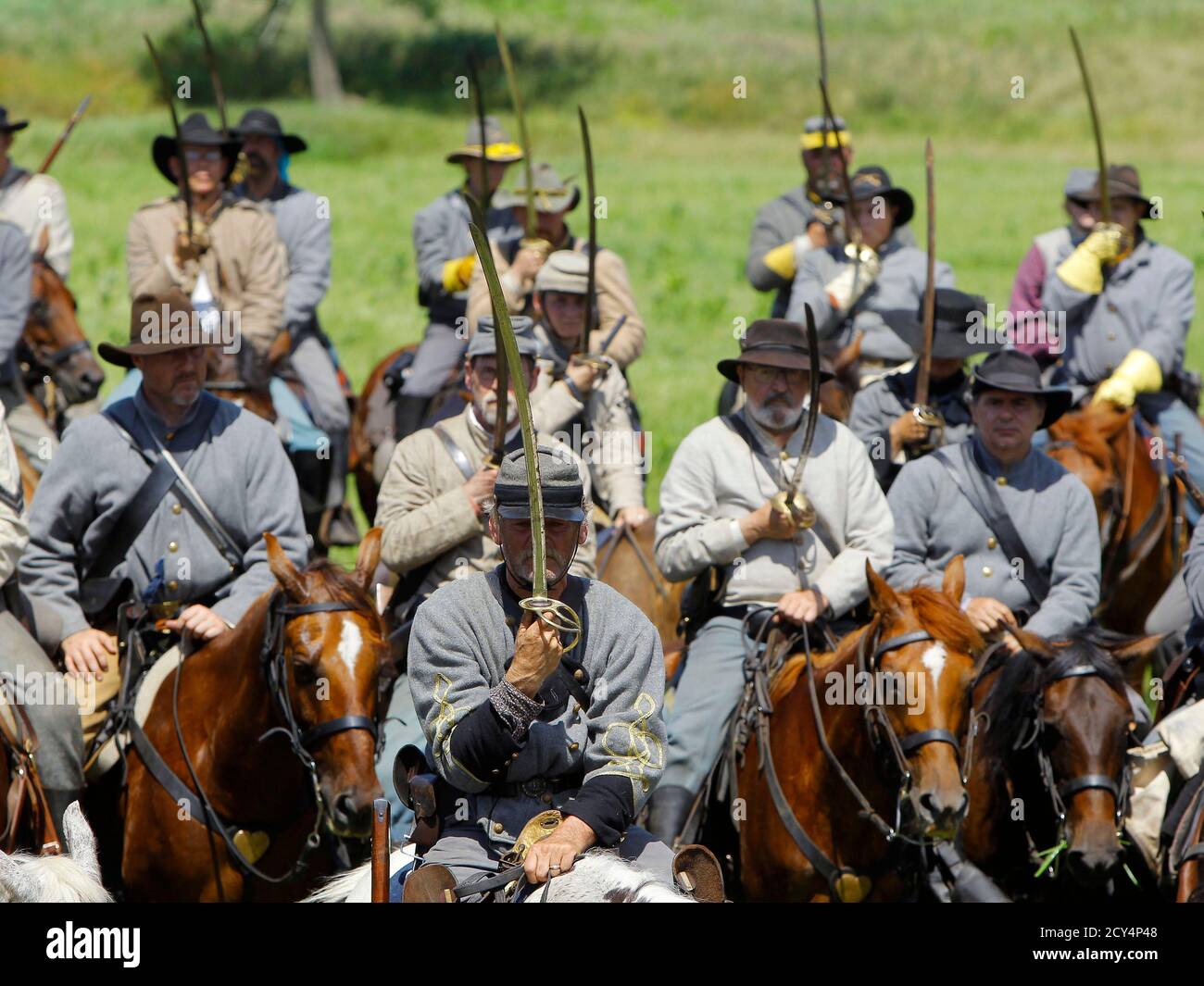 Gettysburg Confederate Cavalry High Resolution Stock Photography and ...