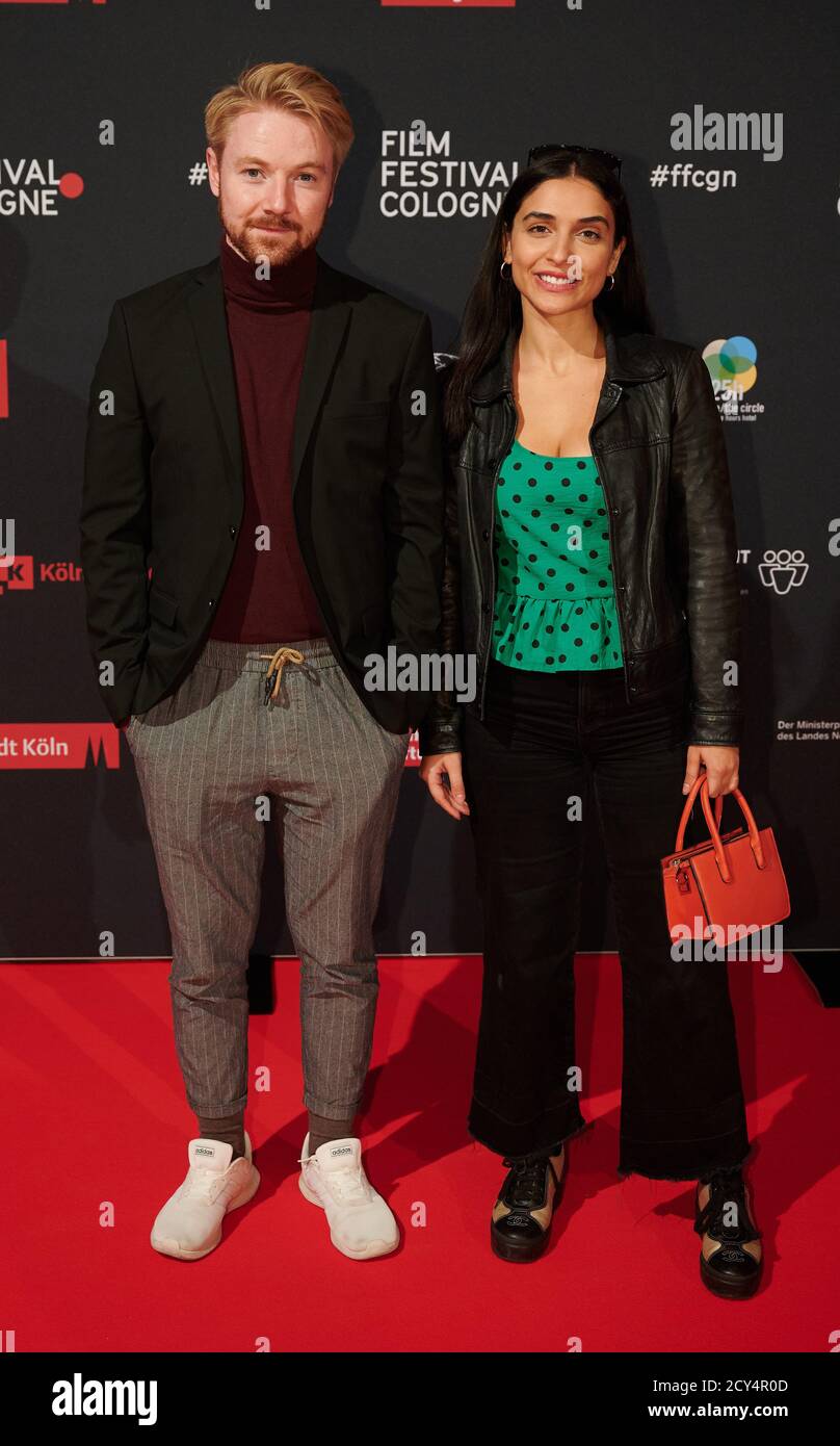 Cologne, Germany. 01st Oct, 2020. The actor Florian Peter and his ...