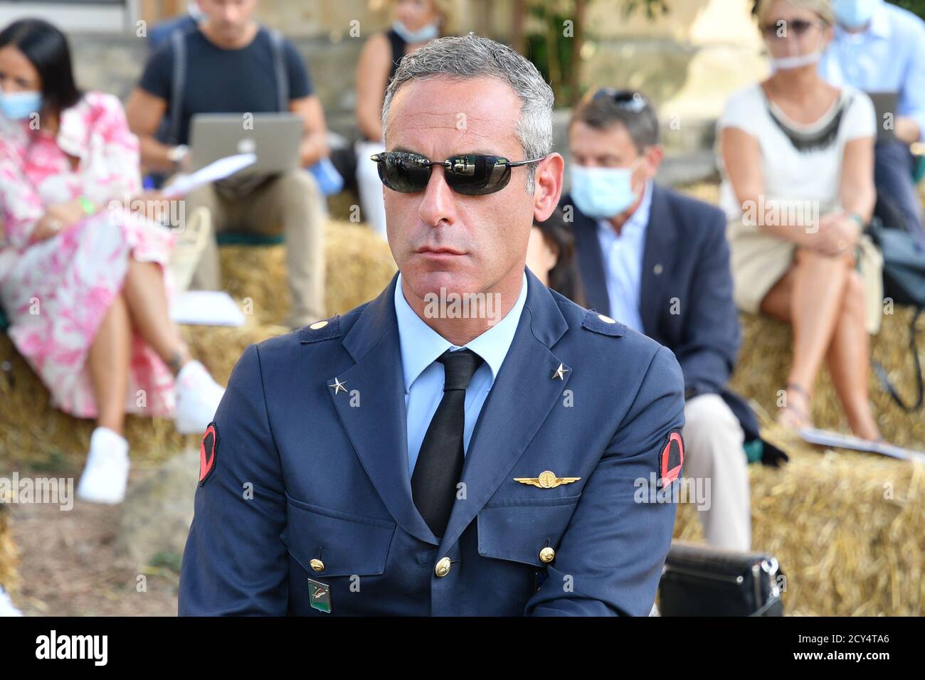 il cavaliere italiano Luca Marziani Stock Photo - Alamy