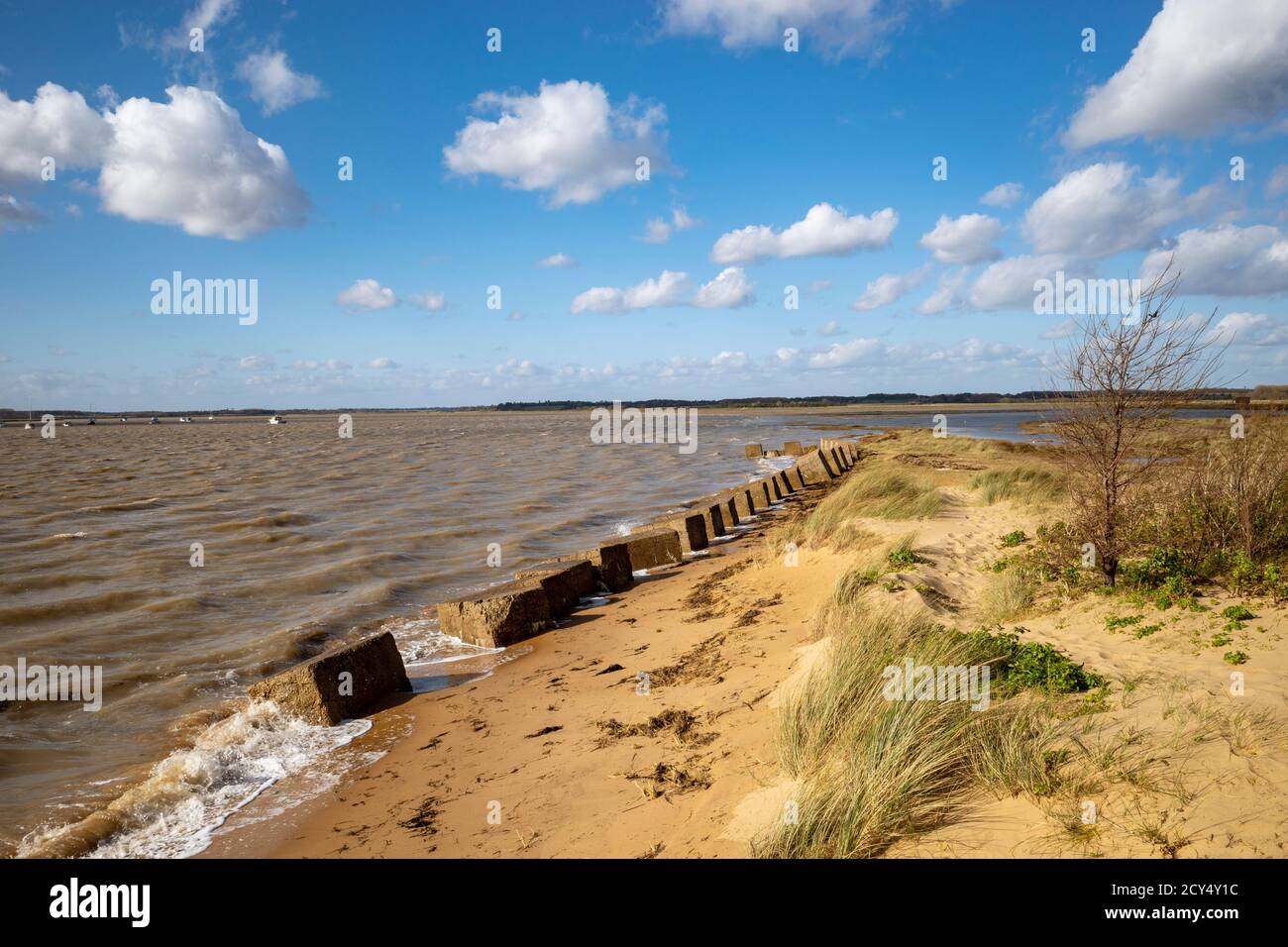 Ww2 anti invasion concrete blocks hi-res stock photography and images ...