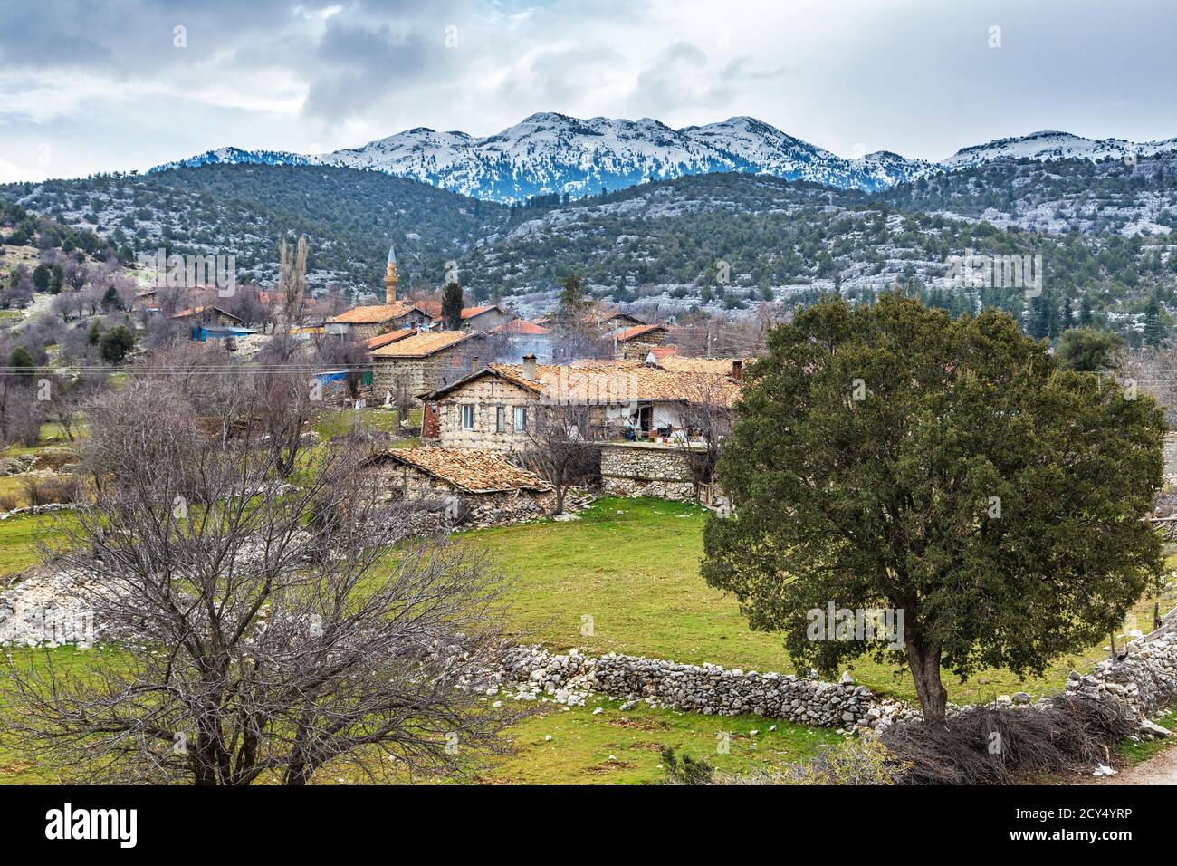 Original buildings reflecting traditional Ottoman architecture in ...