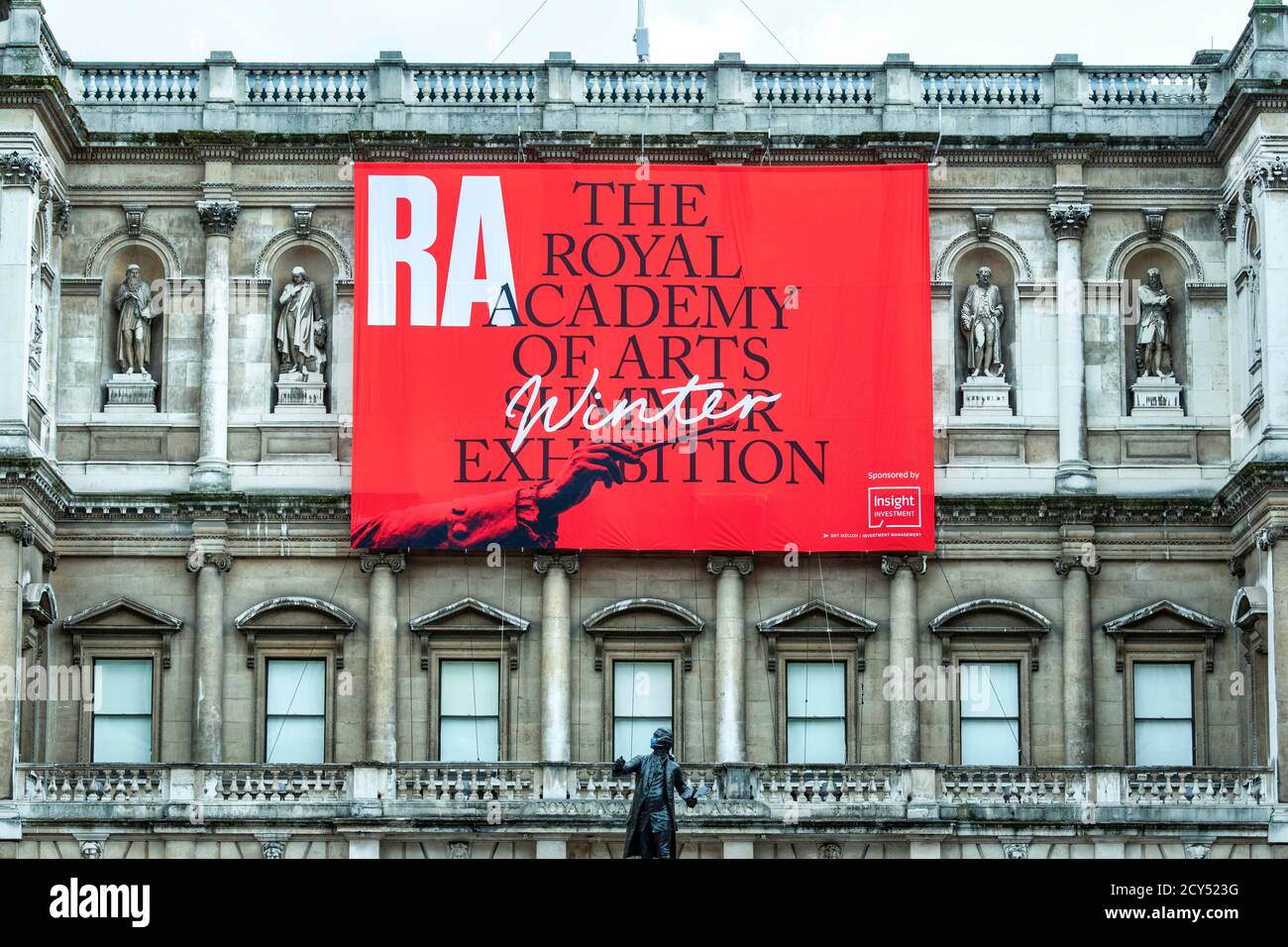 Banner advertising for the first time in history a Royal Academy of ...