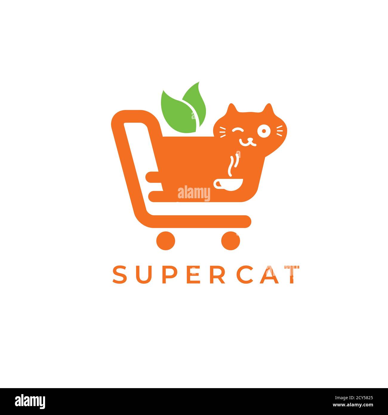 Super cat vector logo. Cat icon. Cat emblem Stock Vector Image & Art ...