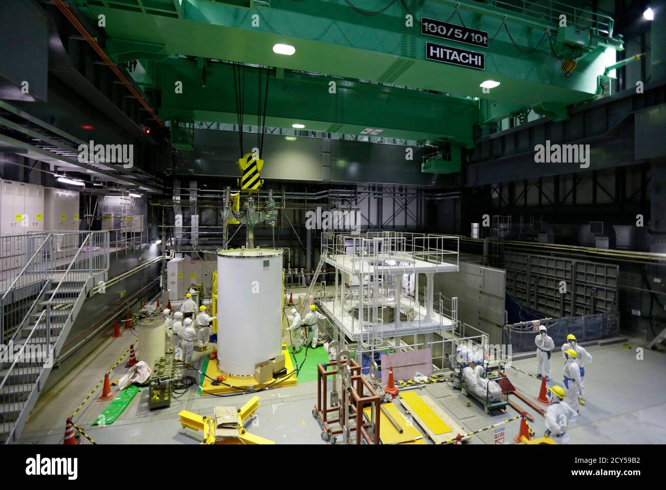 Nuclear reactor fuel pool hi-res stock photography and images - Alamy