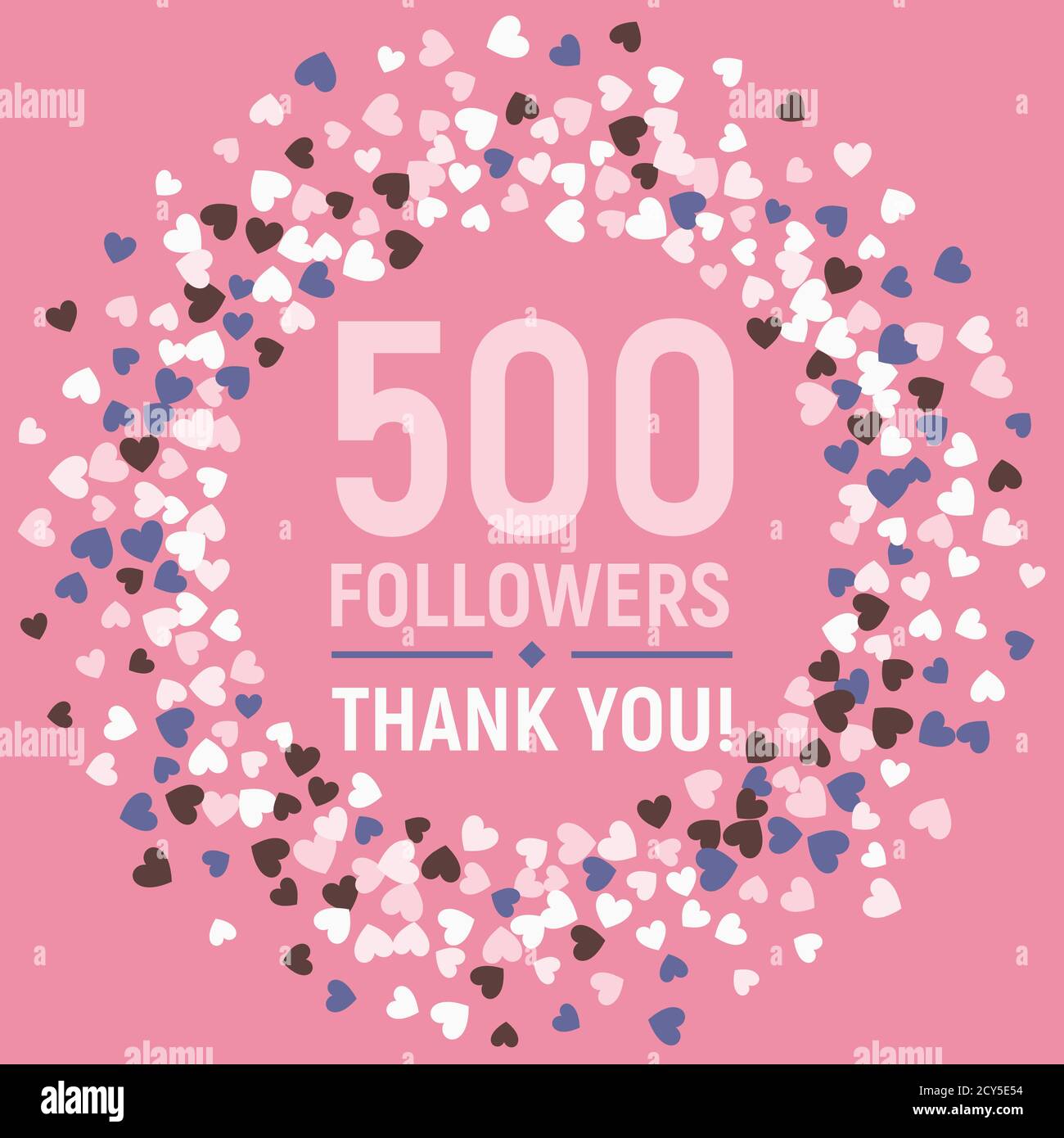 Thank you followers hi-res stock photography and images - Alamy