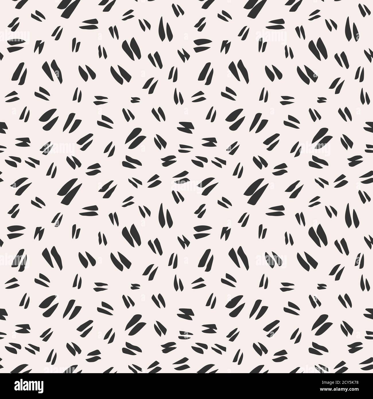 Simple hand-drawn ink doodles, seamless pattern, abstract geometric ...