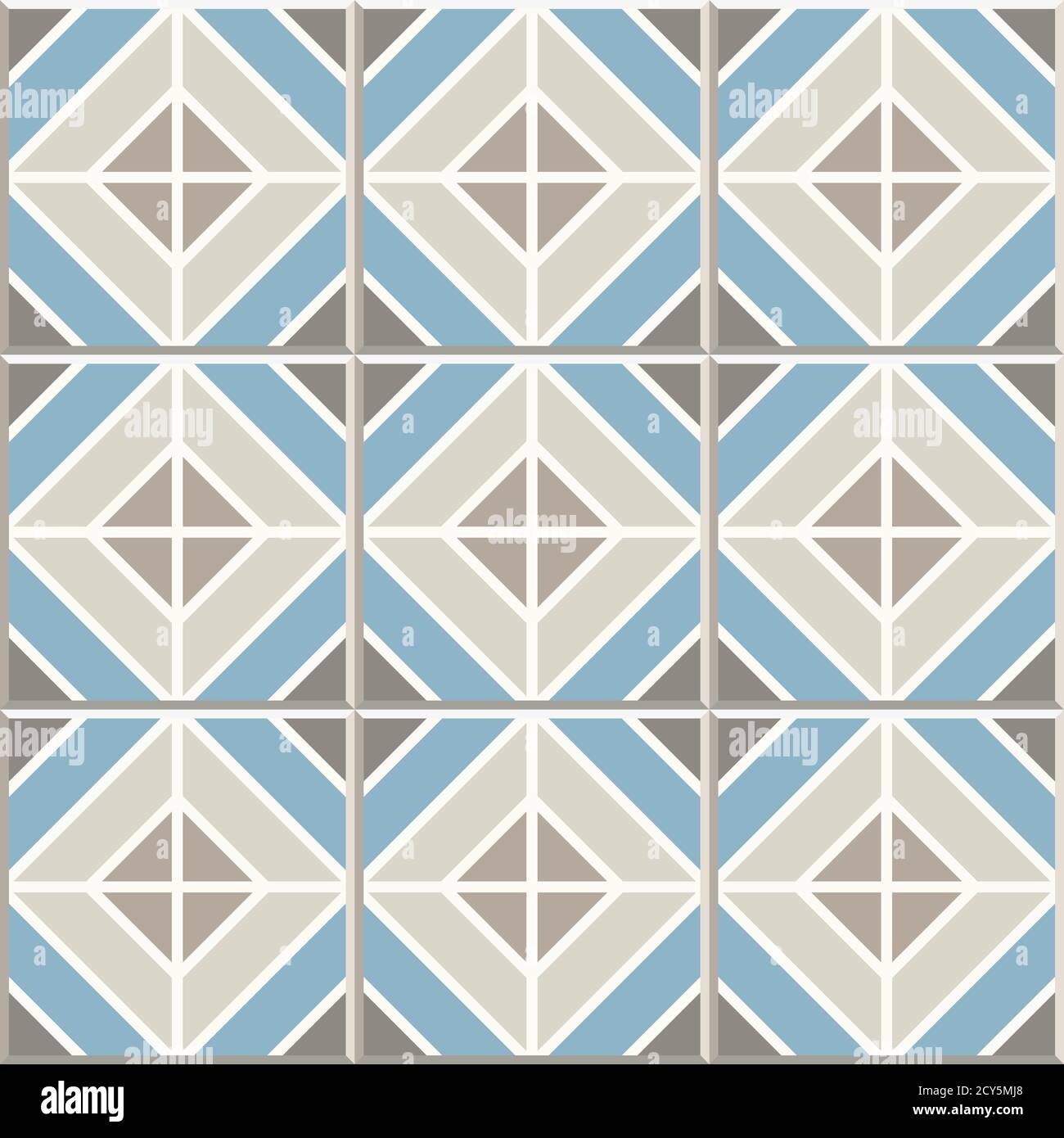 Ancient floor ceramic tiles. Flooring tiling seamless vector background ...