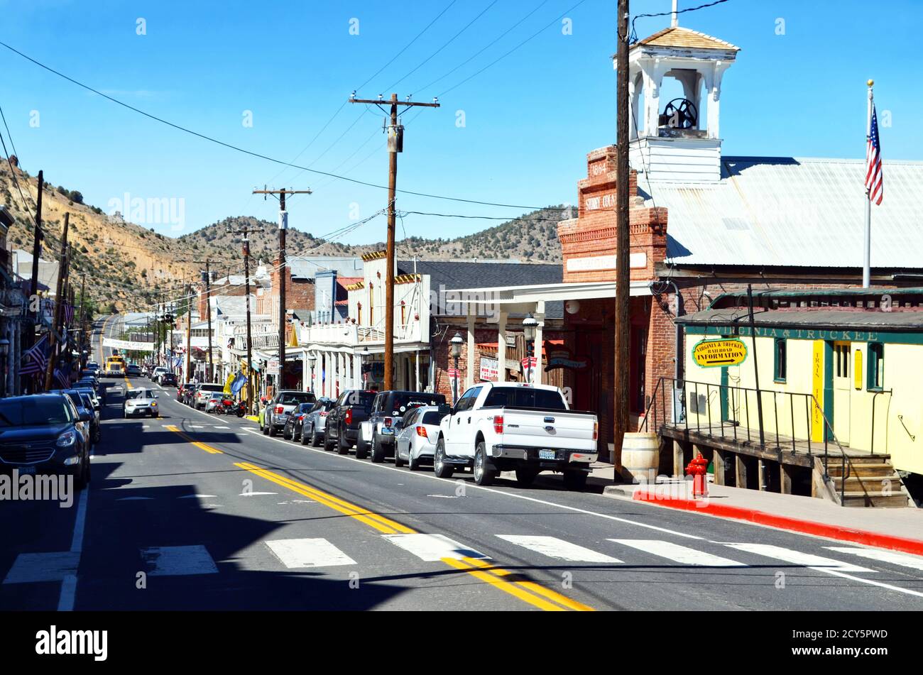 Virginia city nevada view hi-res stock photography and images - Alamy