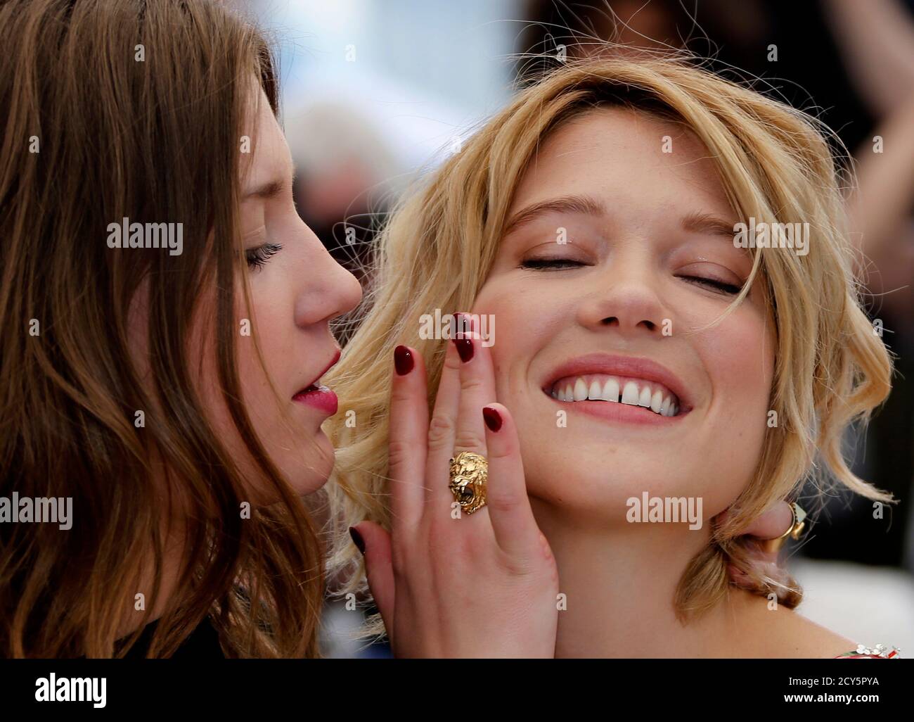 Lea seydoux cannes la vie hi-res stock photography and images - Alamy