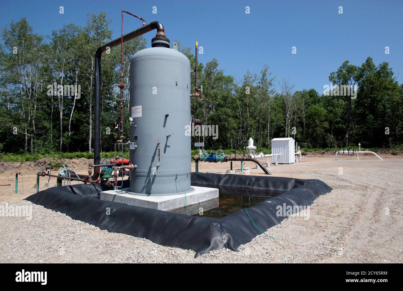 The separation of land and water hi-res stock photography and images ...