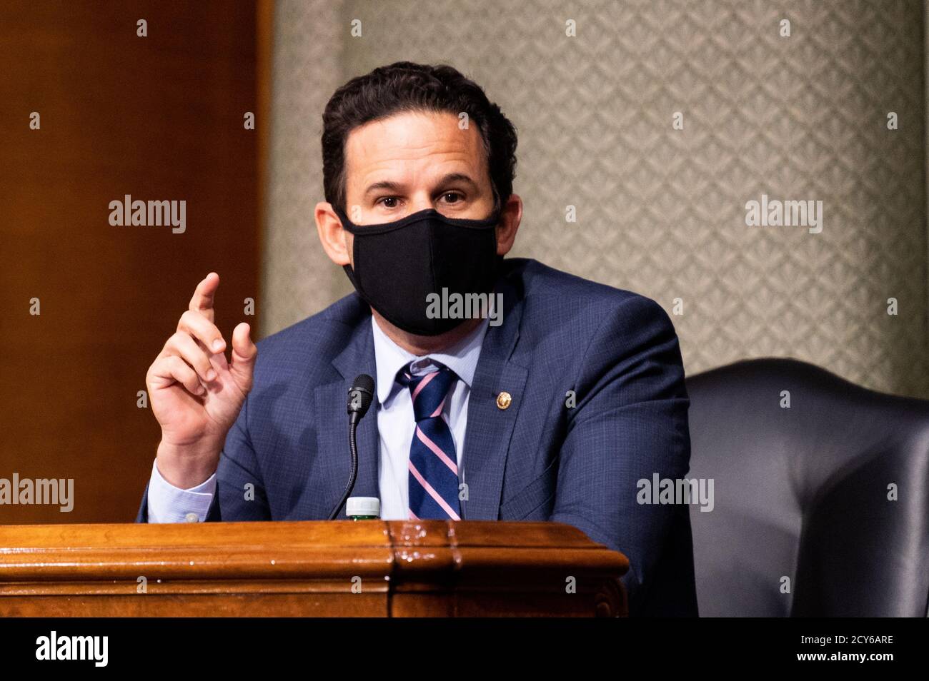 October 1, 2020 - Washington, DC, United States: U.S. Senator Brian ...