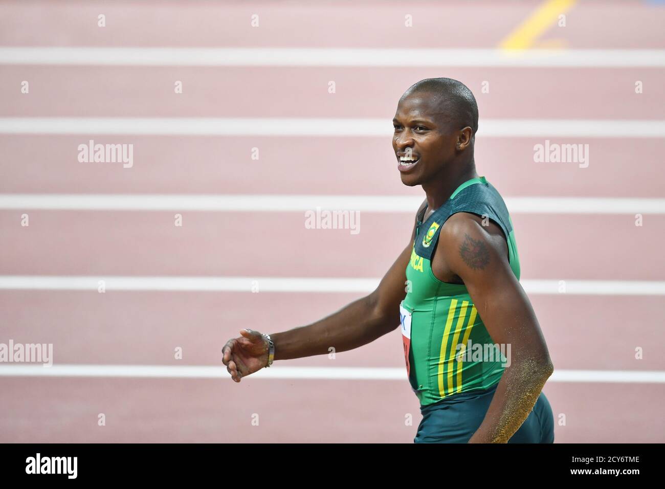 Luvo Manyonga (South Africa). Long Jump Men final. IAAF World Athletics ...