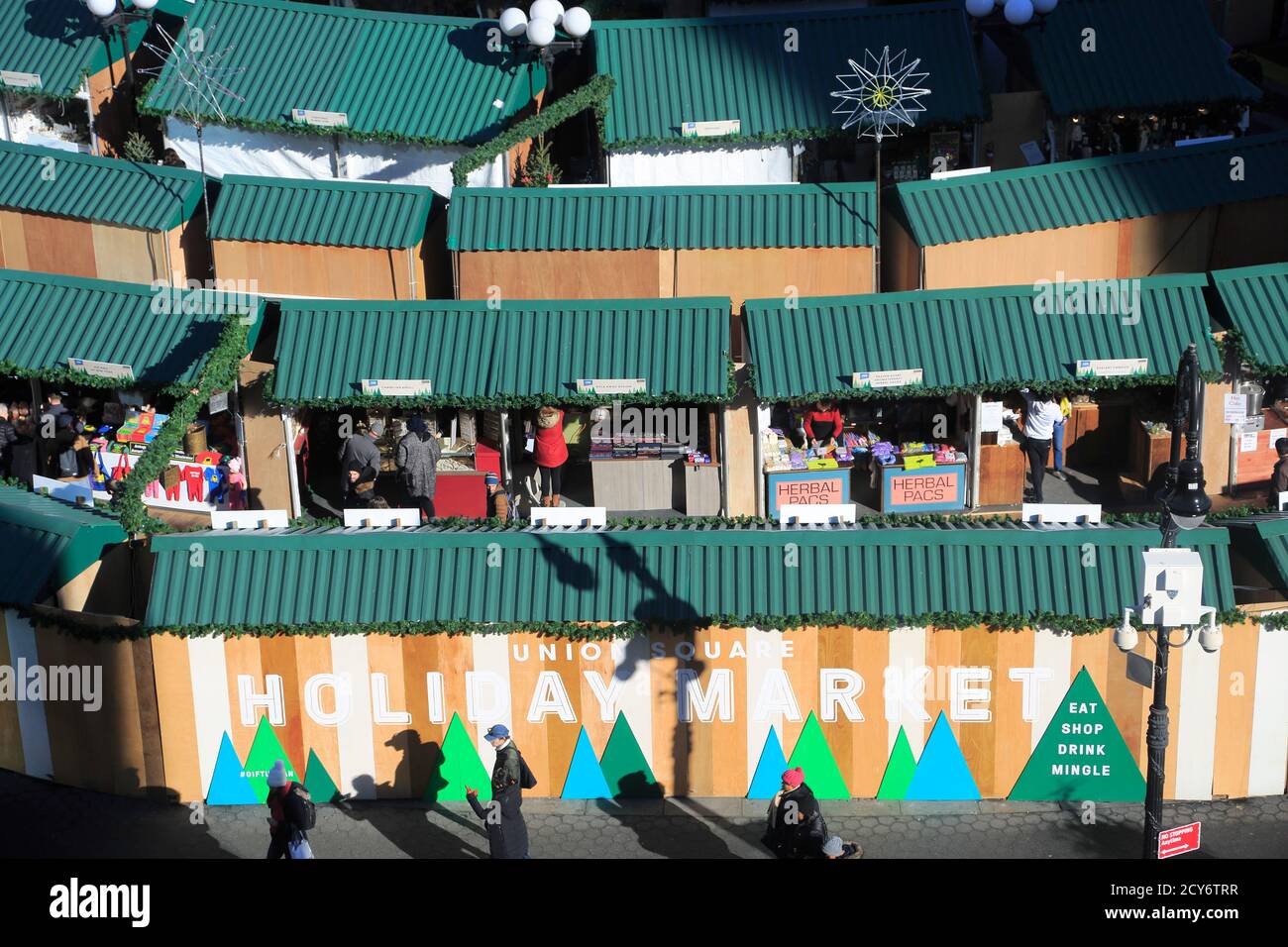 Union Square, Holiday Market, Christmas Market, Manhattan, New York ...