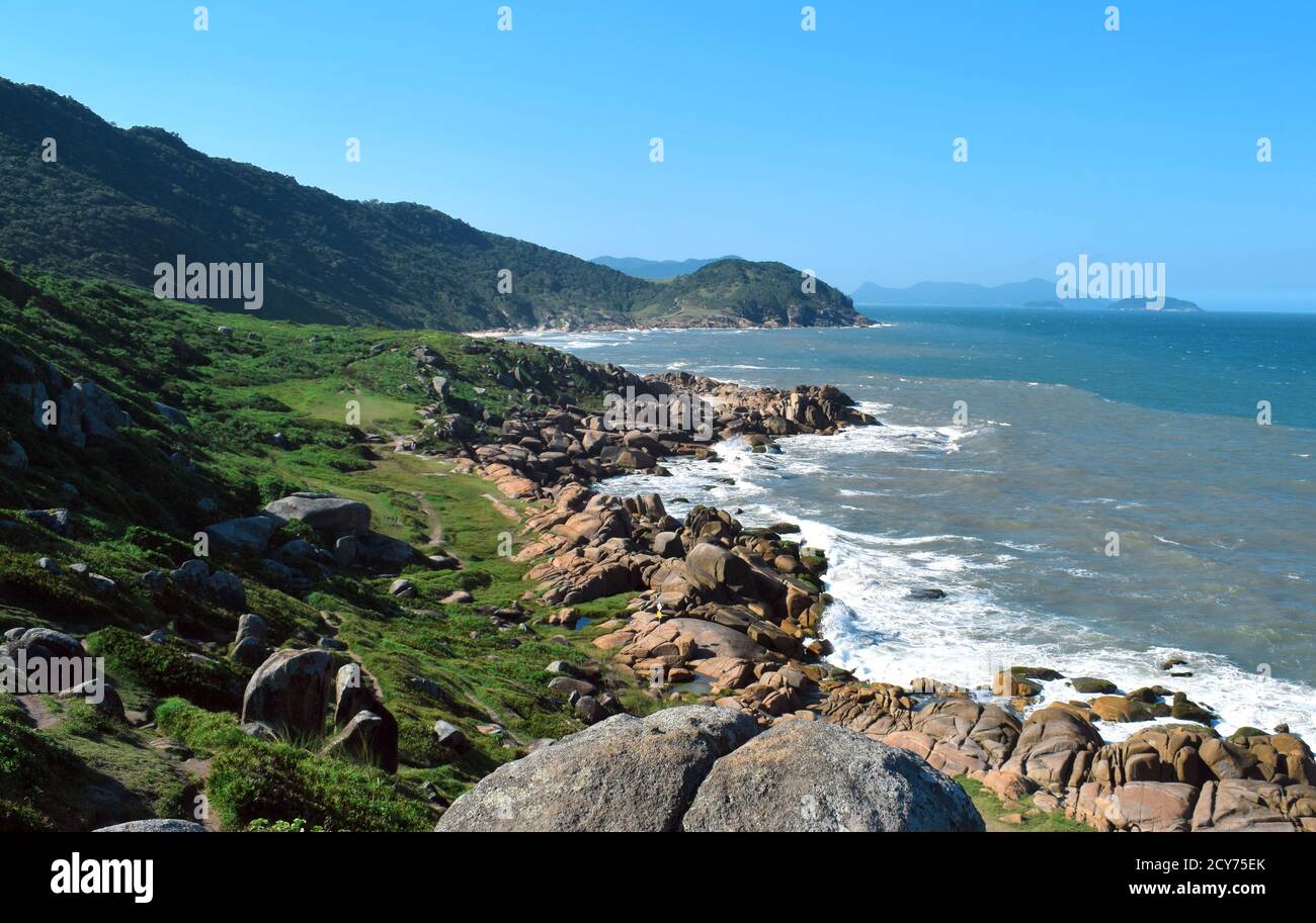 landscapes of the beaches of brazil, panoramic views Stock Photo - Alamy