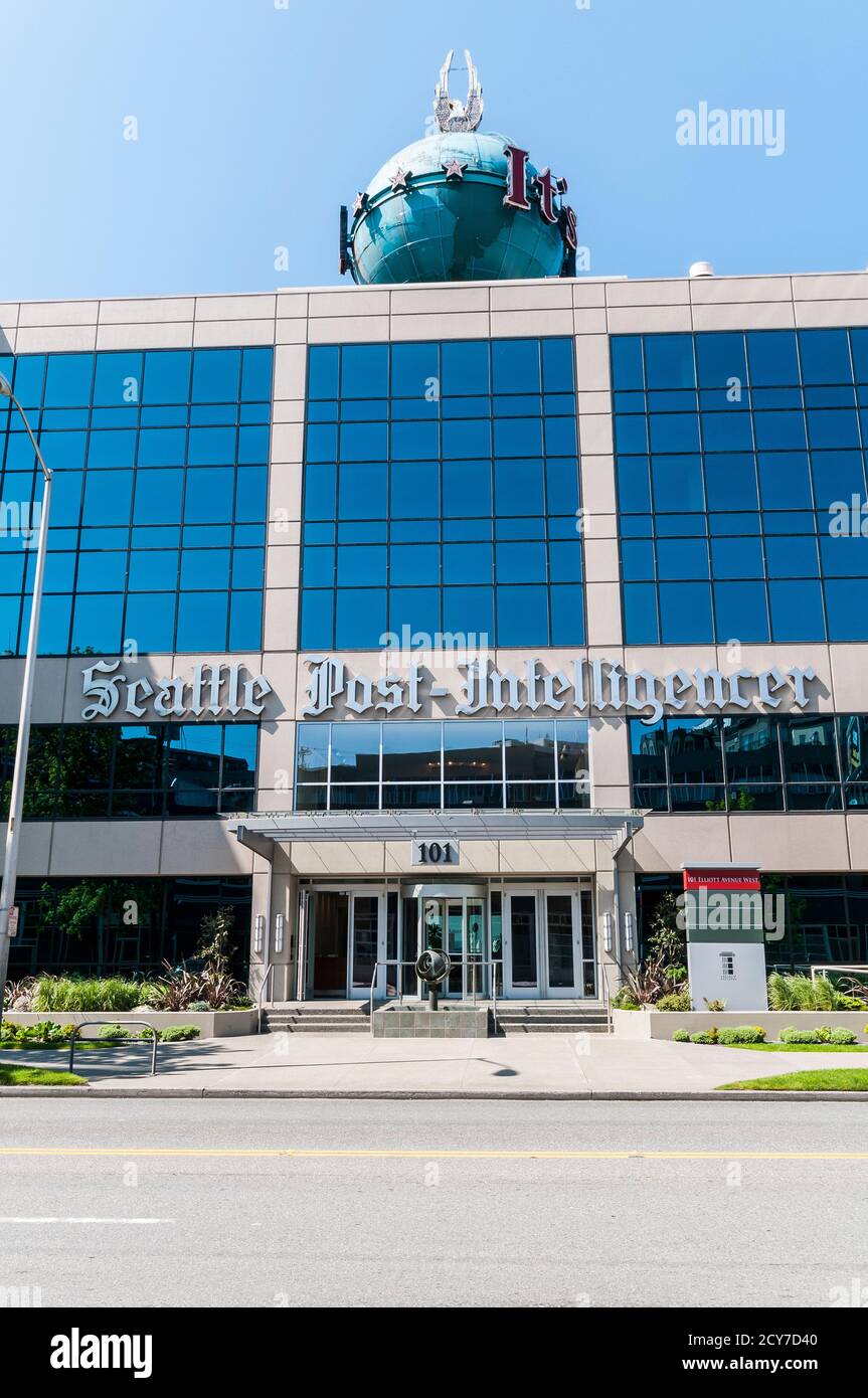 Seattle pi globe hi-res stock photography and images - Alamy