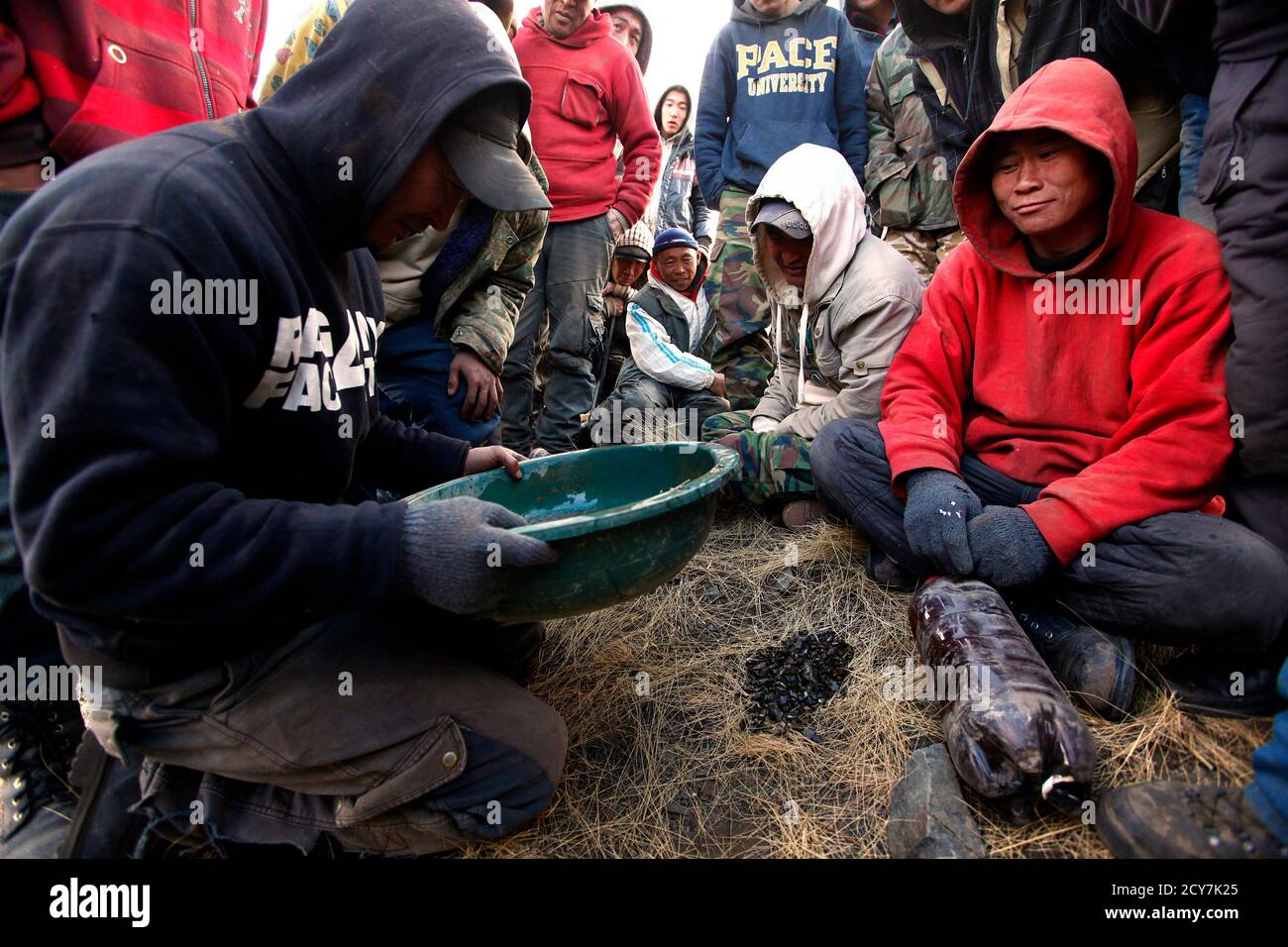 Gold pan sift hi-res stock photography and images - Alamy