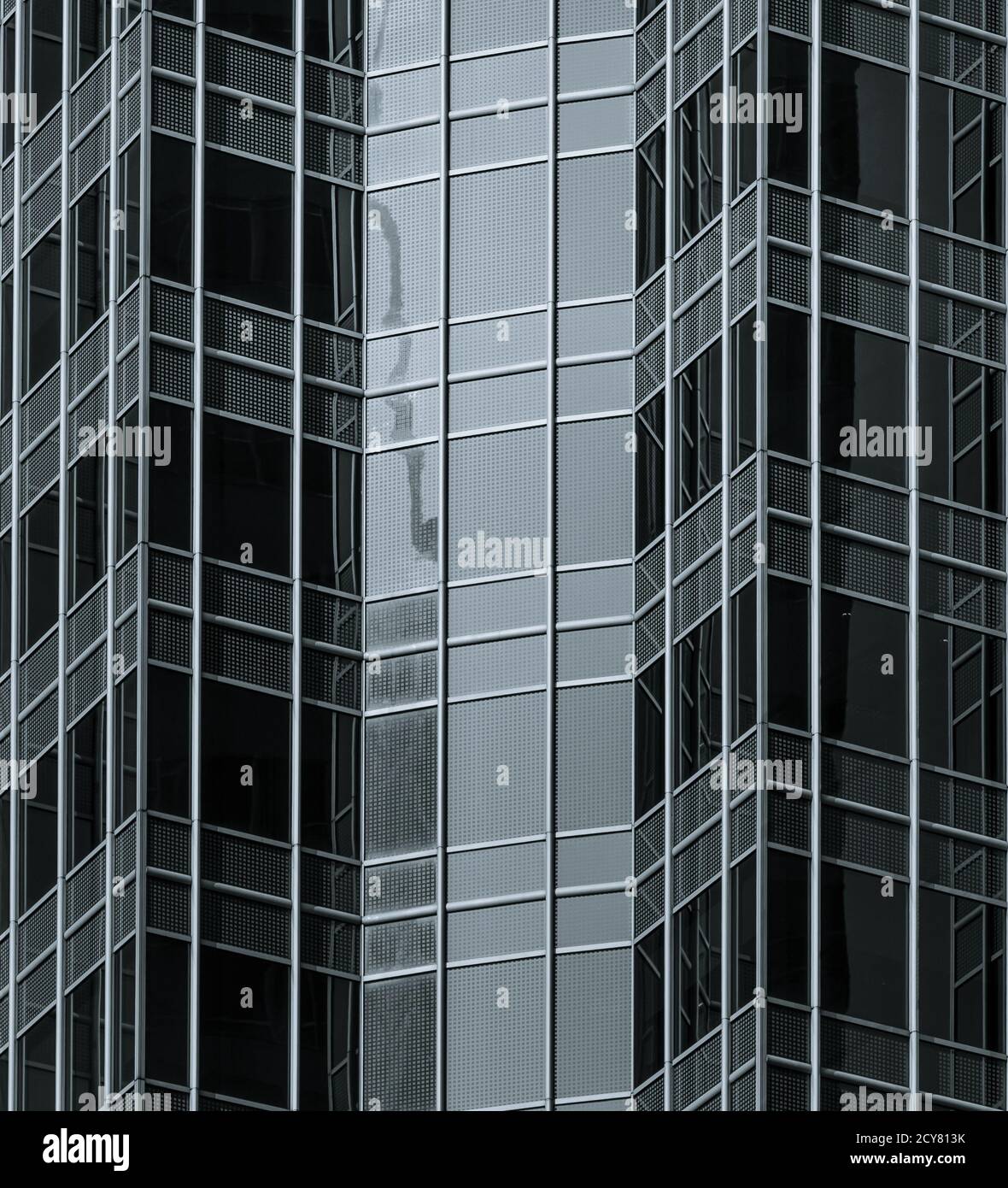 Modern Hong Kong Architecture, image Black and white style Stock Photo ...