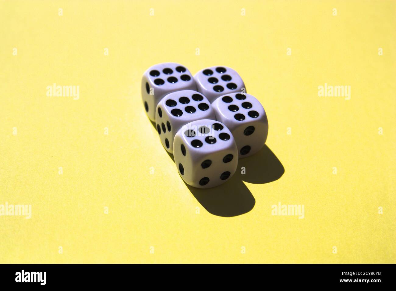 Six sided dice hi-res stock photography and images - Alamy