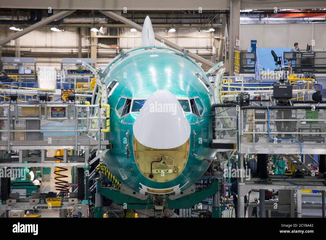 Boeing 737 assembly hi-res stock photography and images - Alamy