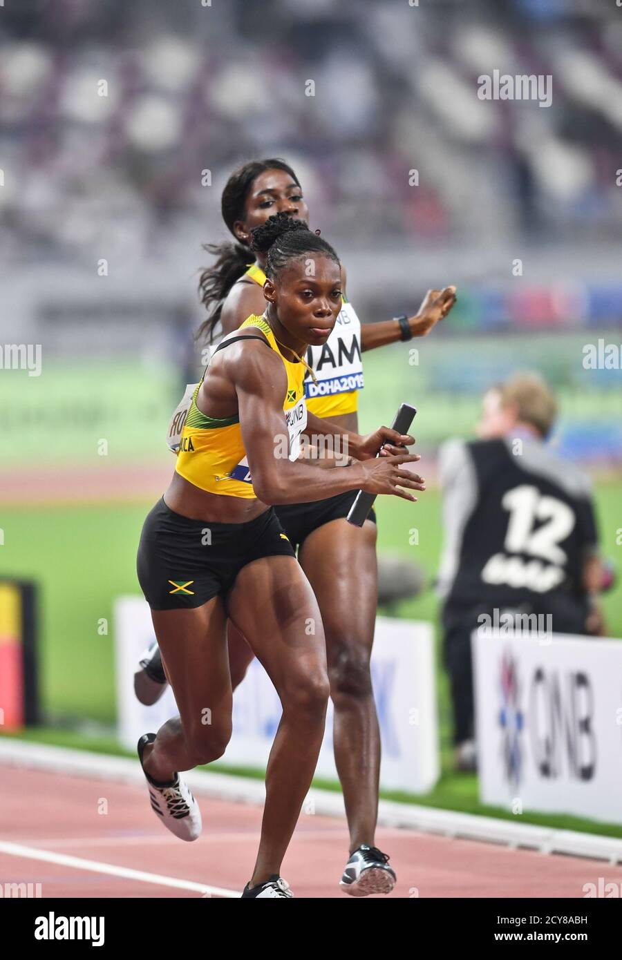 4x400 metres Relay Mixed: Roneisha McGregor and Janieve Russell ...