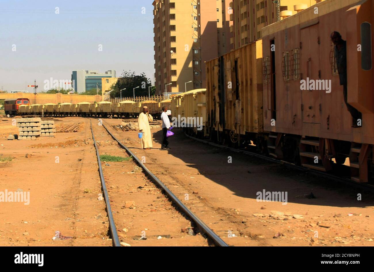 Wau train station hi-res stock photography and images - Alamy