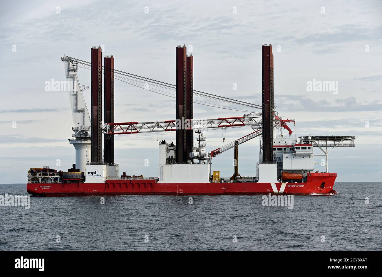 Offshore wind farm installation vessel hi-res stock photography and ...
