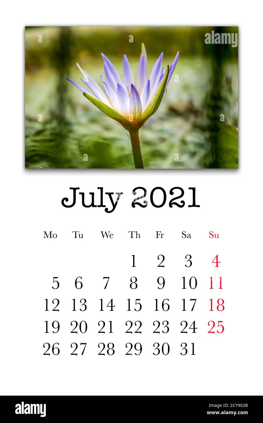 June july 2021 Cut Out Stock Images & Pictures - Alamy