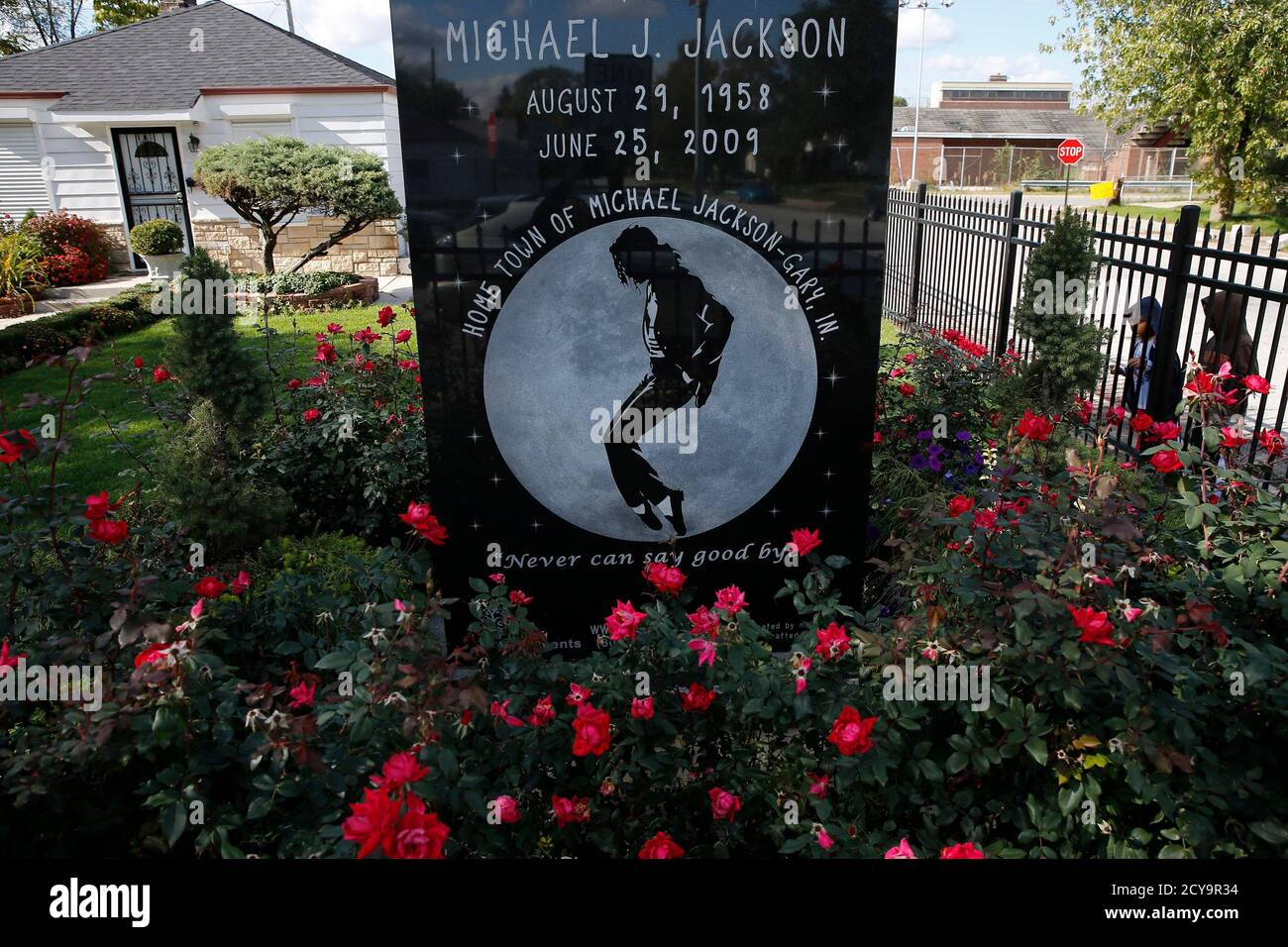 Michael jackson childhood home gary indiana hi-res stock photography ...
