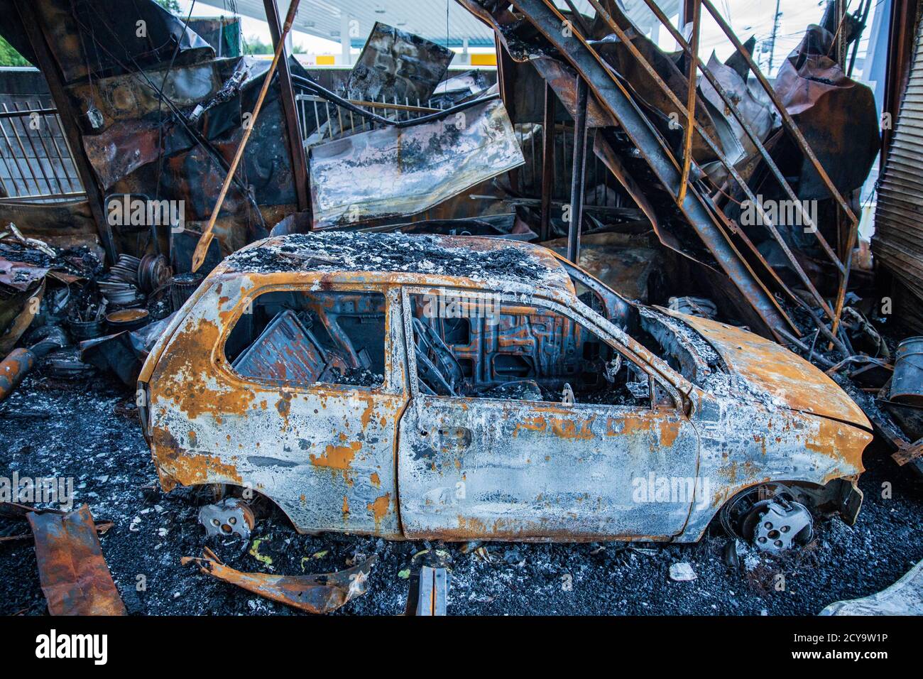 Burned out ash hi-res stock photography and images - Alamy
