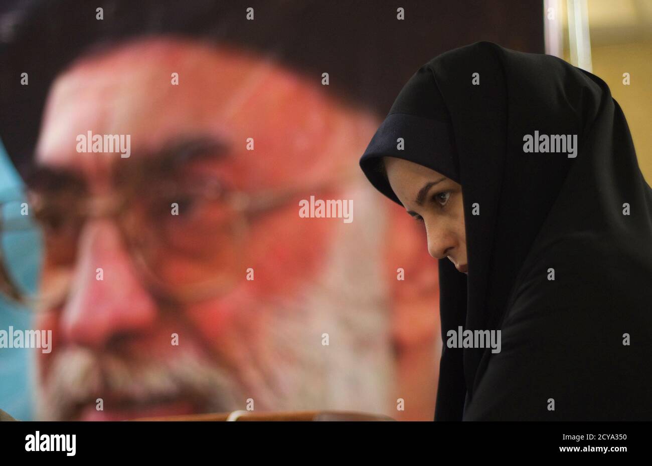 Ayatollah ali khamenei portrait hi-res stock photography and images - Alamy