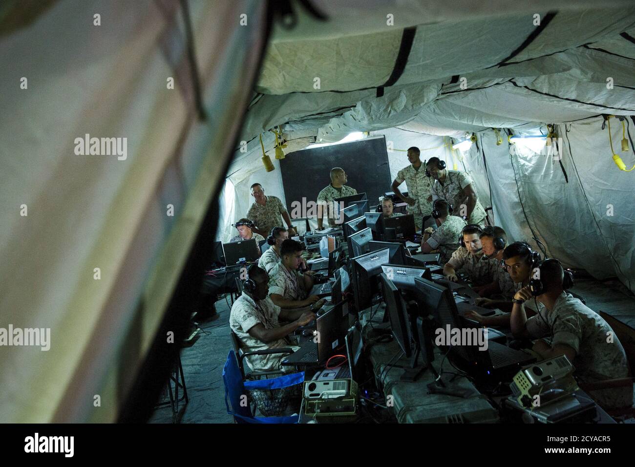 Air operations center hi-res stock photography and images - Alamy