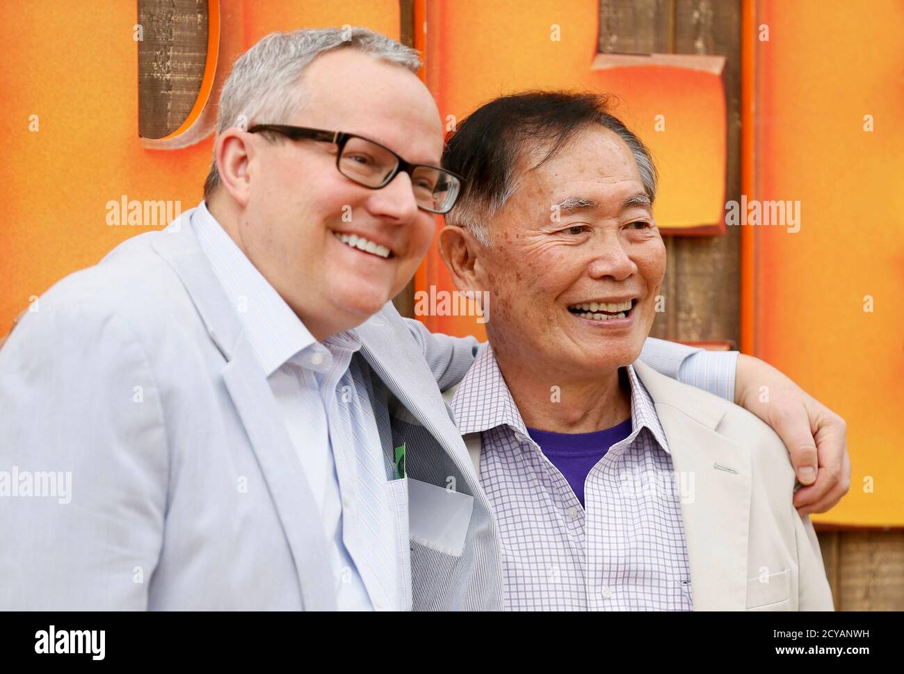 George takei husband brad altman hi-res stock photography and images ...