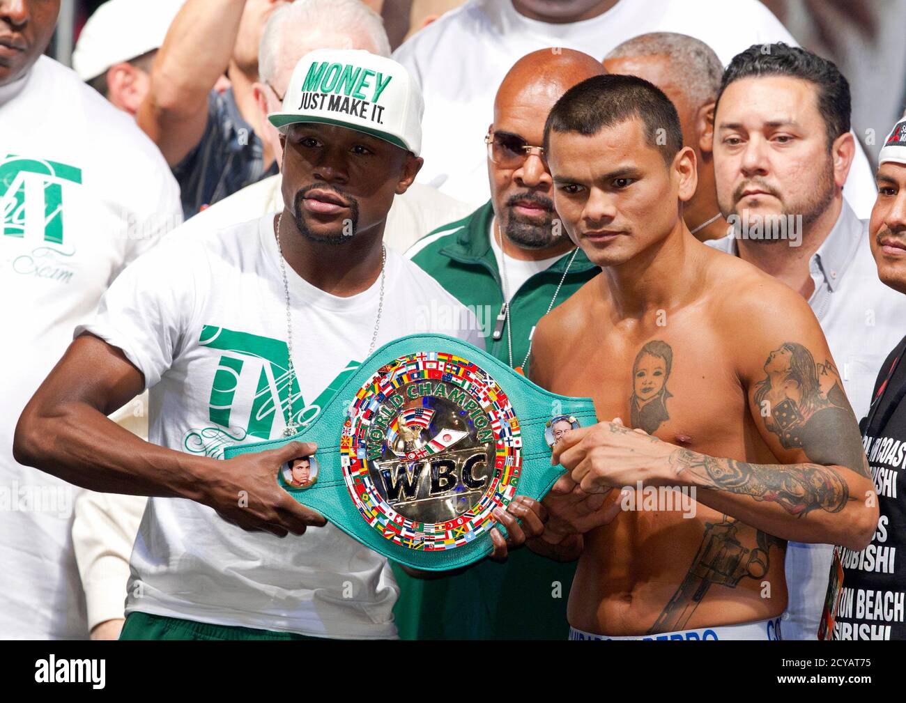 Floyd Mayweather Boxing Belt High Resolution Stock Photography and ...