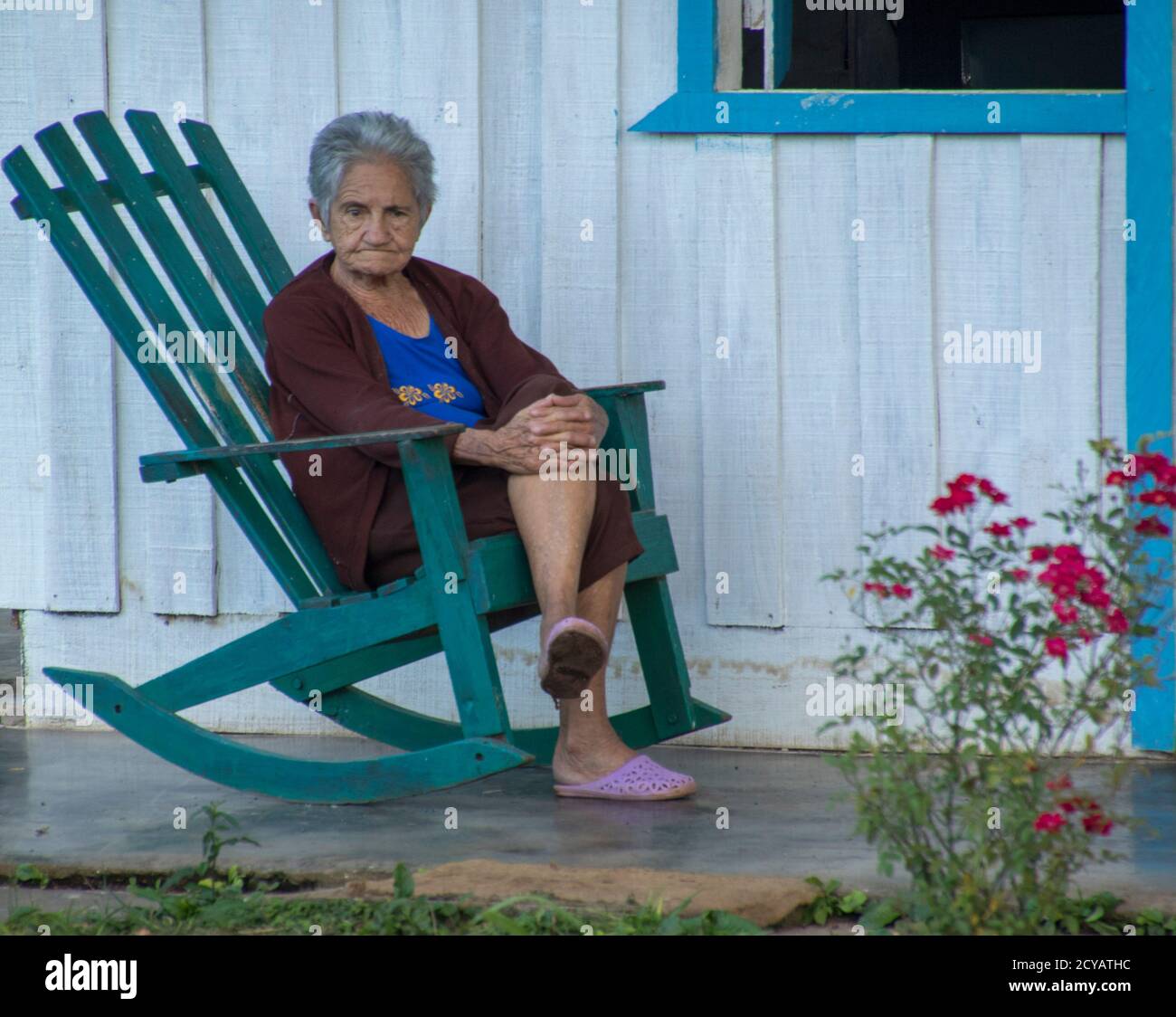 Grandmother rocking chair hi-res stock photography and images - Alamy