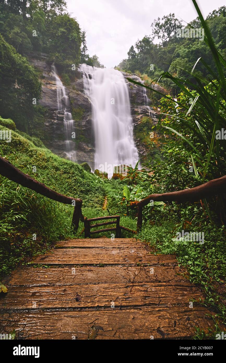 Wachirathan waterfalls hi-res stock photography and images - Alamy