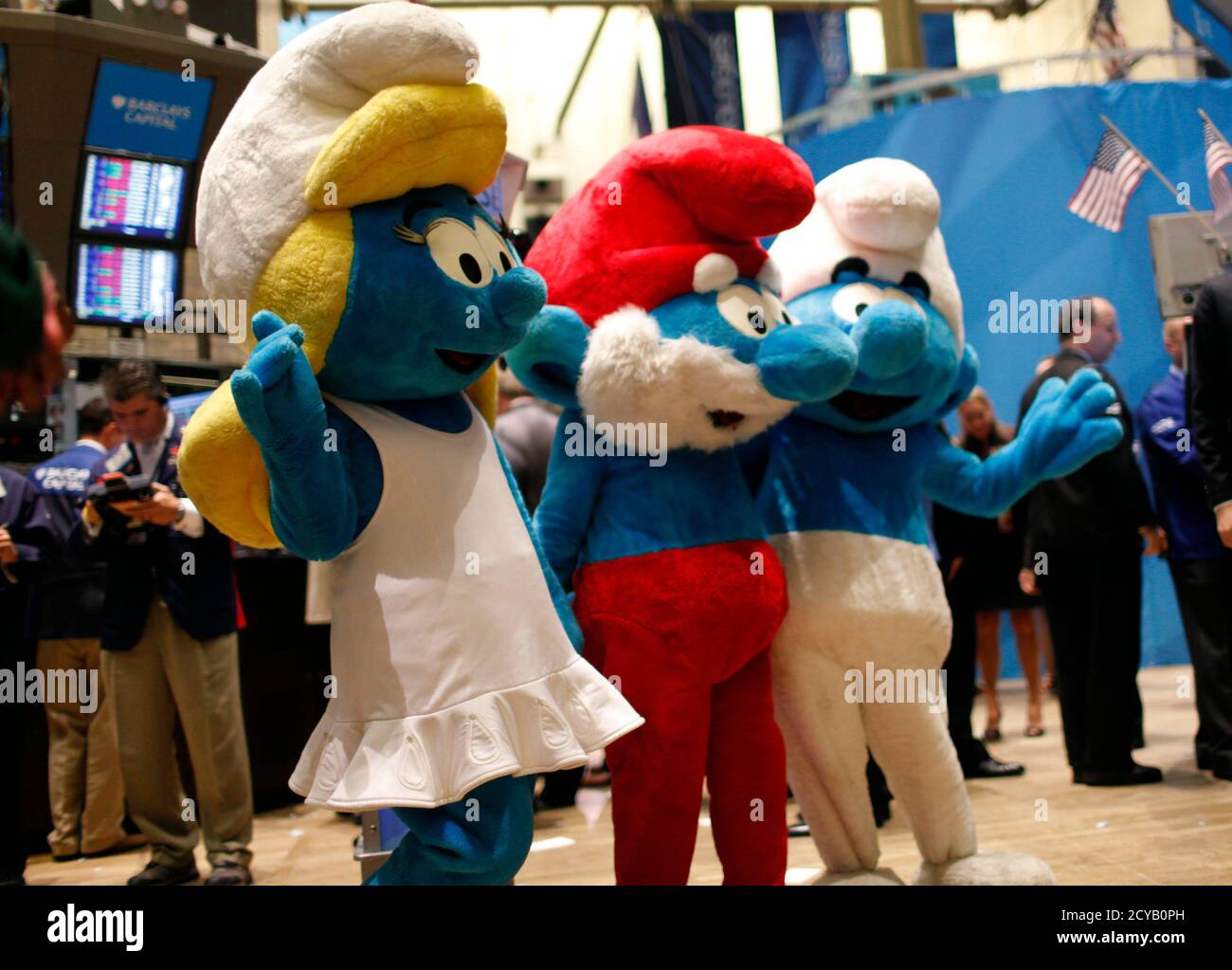 Smurfs movie hi-res stock photography and images - Alamy