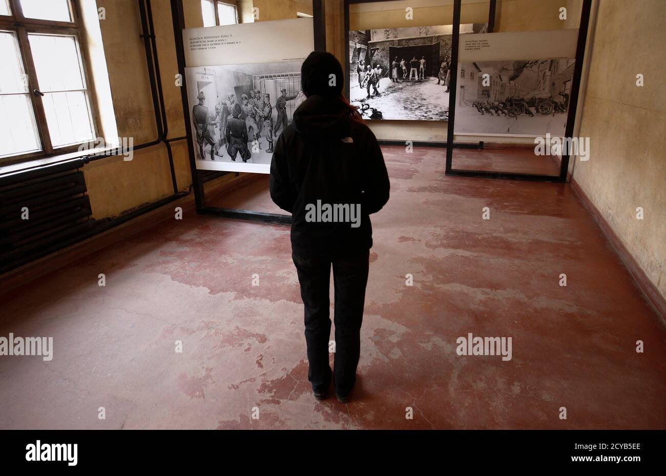 Execution Wall Auschwitz High Resolution Stock Photography and Images ...