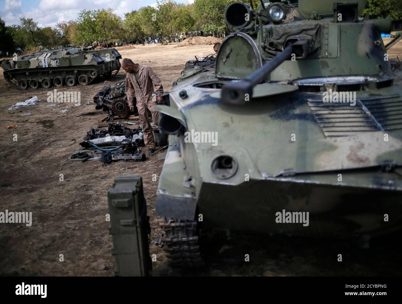Armoured repair vehicle hi-res stock photography and images - Alamy