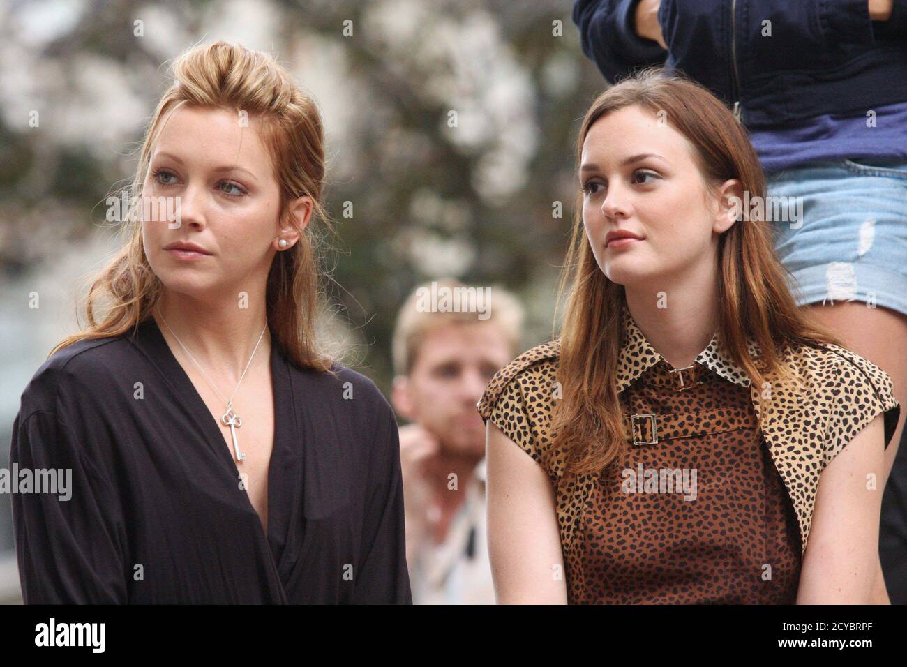 Leighton Meester And Katie Cassidy