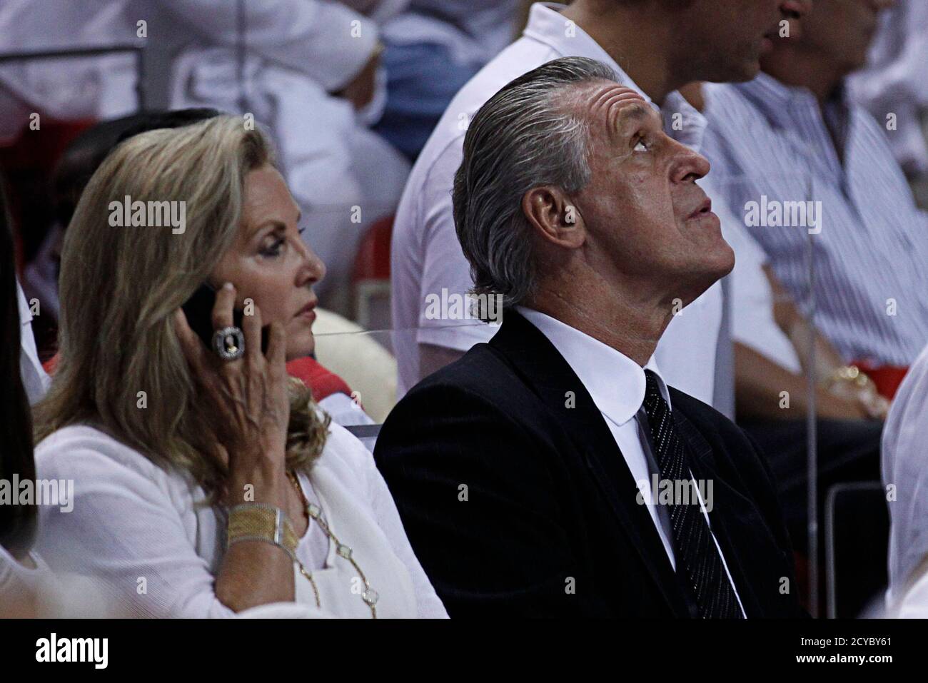 Pat riley wife chris riley hi-res stock photography and images - Alamy
