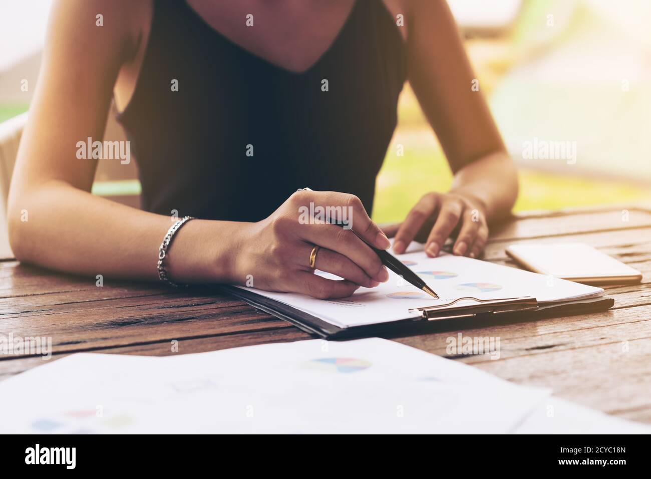 Checking paper hi-res stock photography and images - Alamy